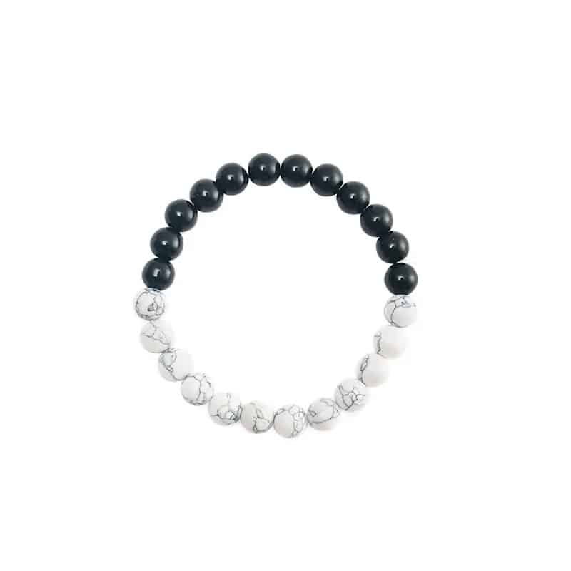 Køb Indre Ro Armbånd med Howlit og Obsidian - Indre Ro Armbånd med ... Køb Indre Ro Armbånd med Howlit og Obsidian - Indre Ro Armbånd med ...